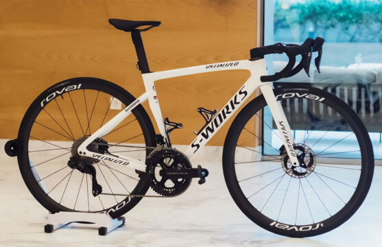 Así es la bicicleta de Remco Evenepoel: Specialized S-Works Tarmac SL7 » Noticiclismo
